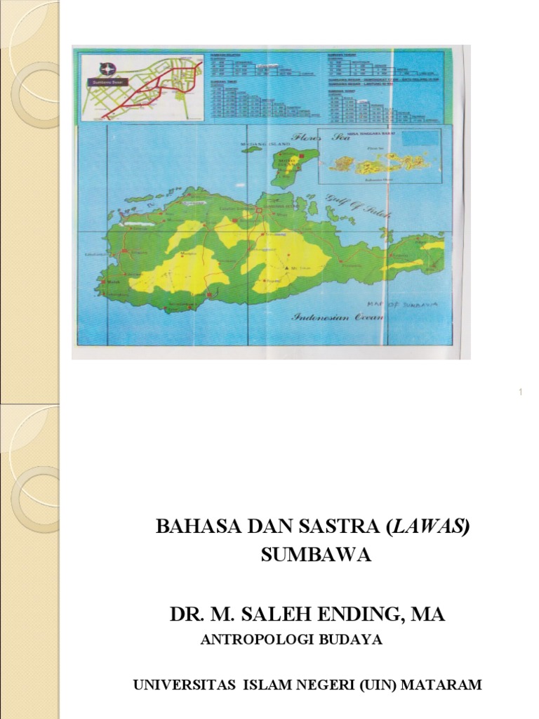 Bahasa Dan Tradisi Lisan Sumbawa | PDF
