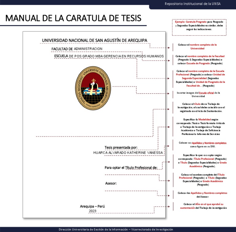 Formato Caratula | PDF | Etapas educativas | Academia