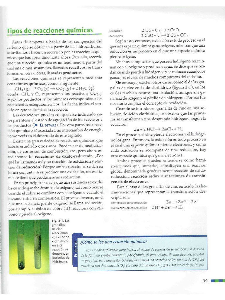 Reacciones de Reducción y Oxidación (REDOX) | PDF