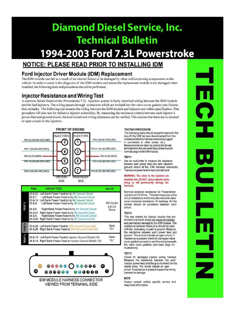 Ford-Injector Drive Module (IDM) Replacement | PDF