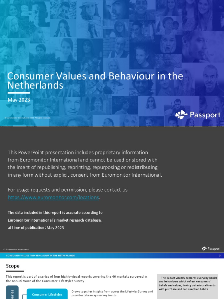 Consumer Values and Behaviour in The Netherlands | PDF | Sustainability ...