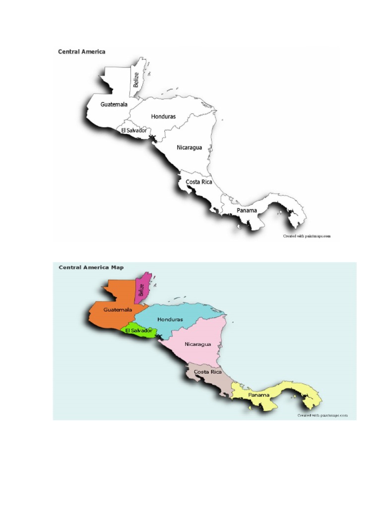 Mapas de Centro America | PDF