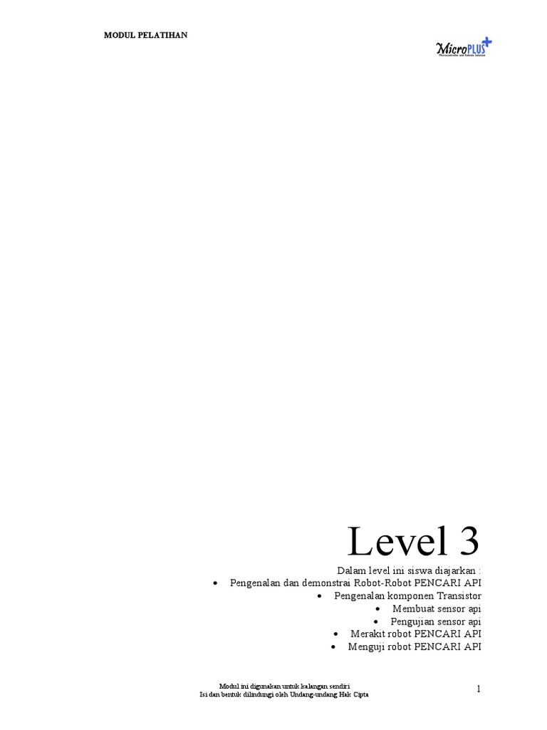 Modul SD Level 3 | PDF | Teknologi & Rekayasa