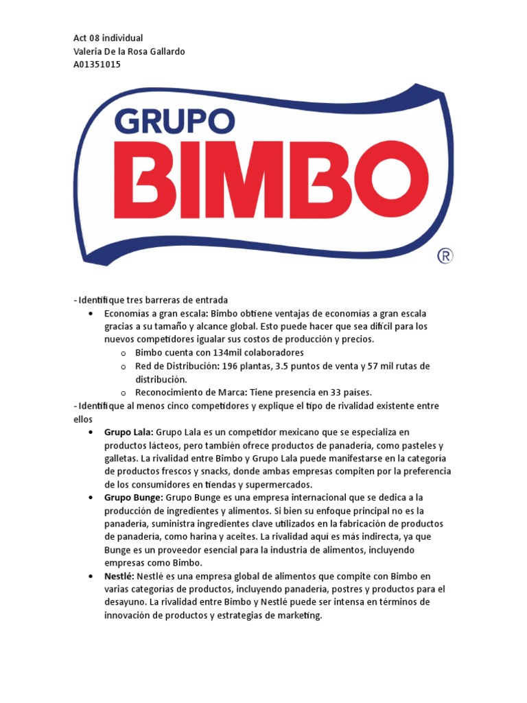 Act8 A01351015 | PDF | Panes | Supermercado