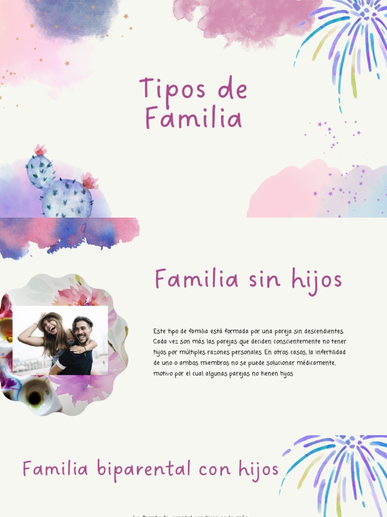 Presentacion Tipos de Familia | PDF