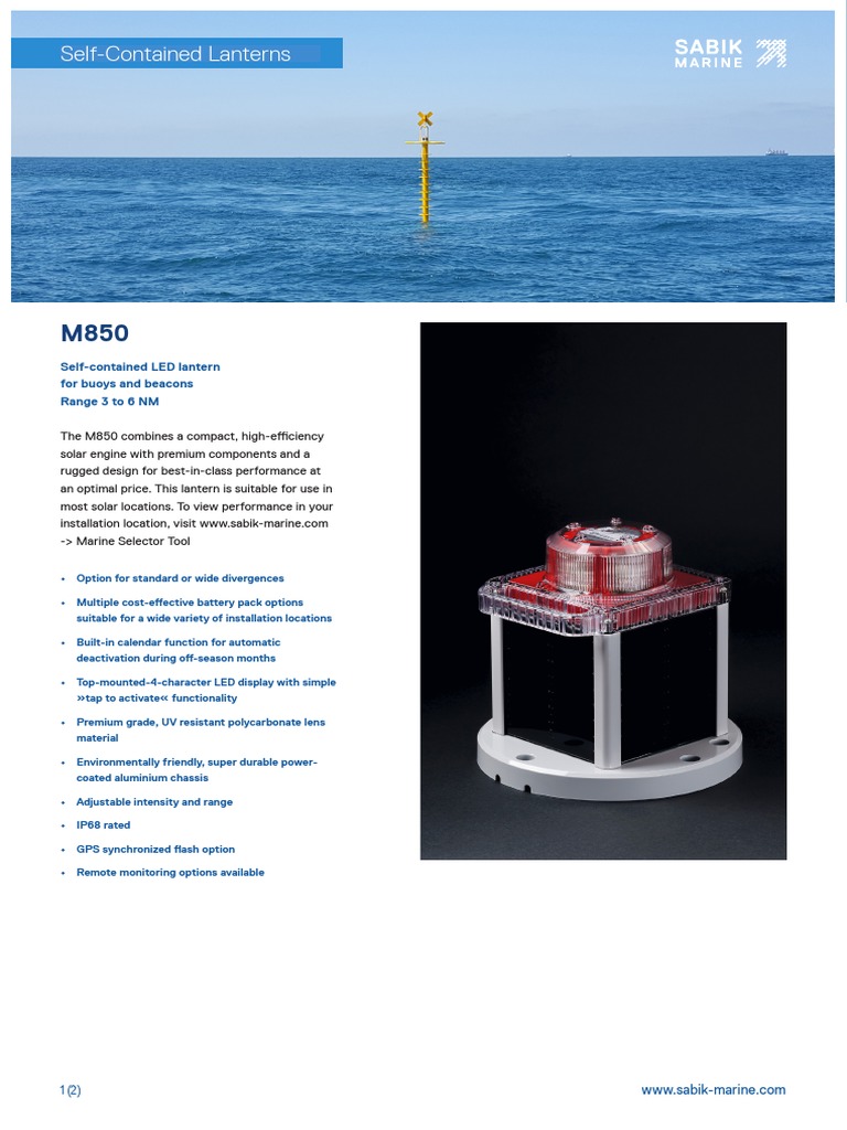 Datasheet M850 | PDF