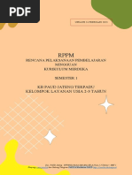 RPPM TK: Mengenal Tubuhku | PDF