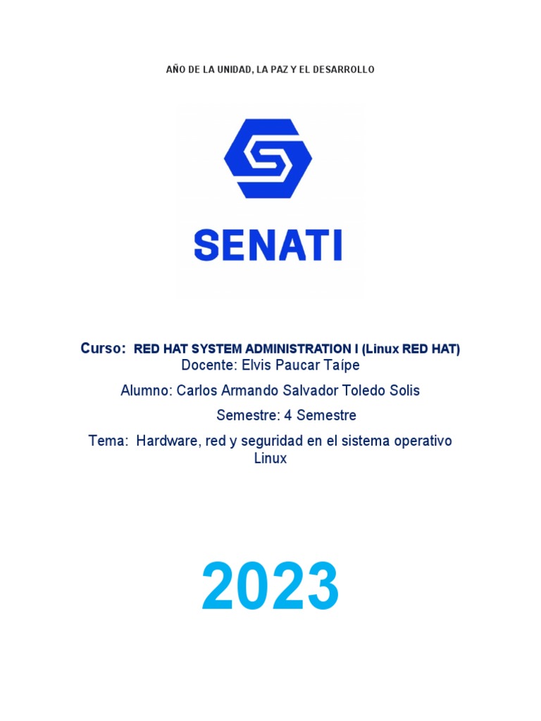 Trabajo tr1 de RED HAT | PDF | Dirección IP | Distribución de Linux