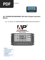 PWM Series Solar Charge Controller Manual | PDF | Solar Panel ...