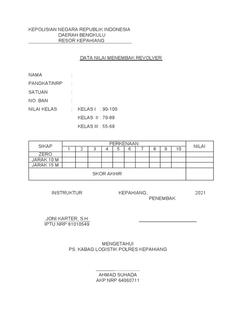 BLANKO MENEMBAK | PDF