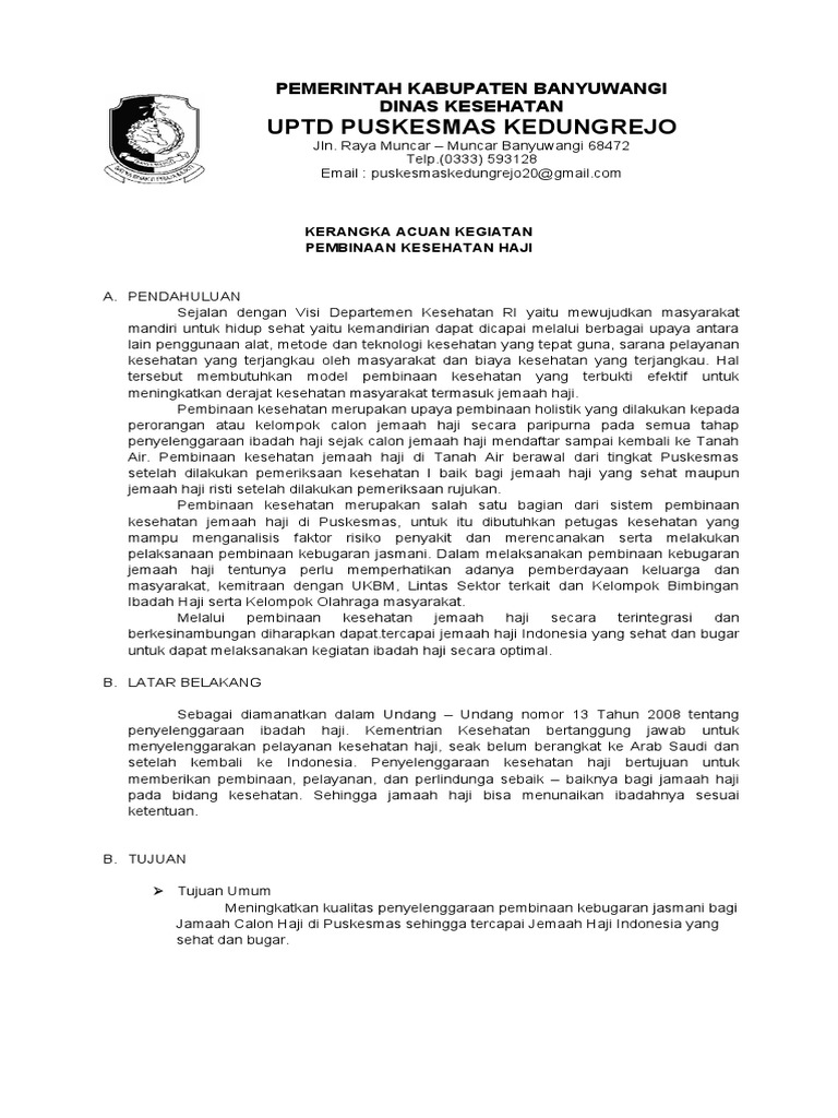 Kak Pembinaan Kesh. Haji | PDF