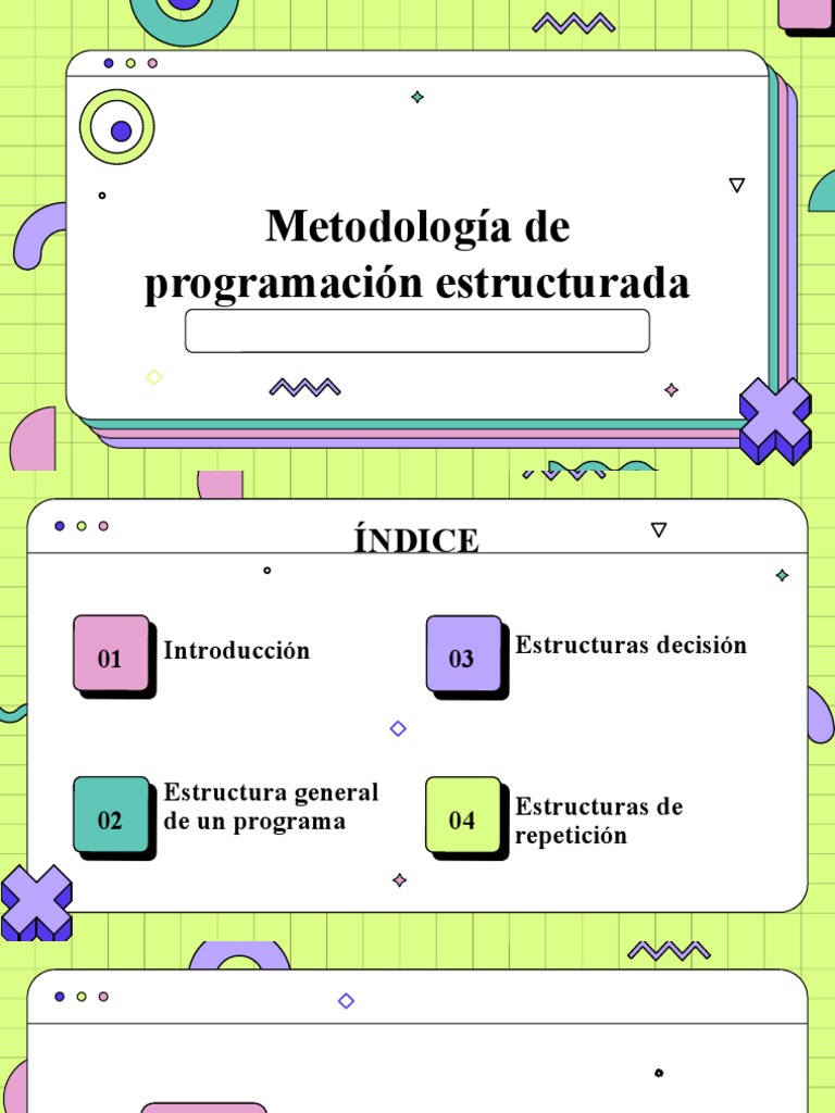 Programacion Estructurada | PDF | Algoritmos | Programa de computadora