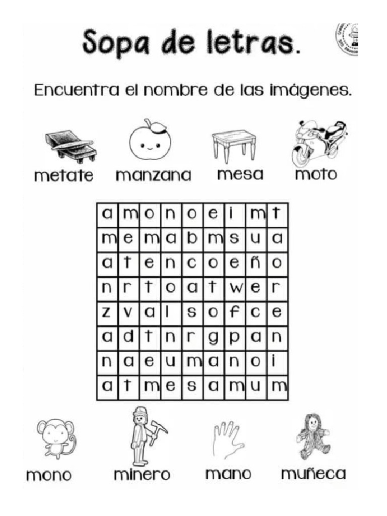 Sopa De Letras De Todas PDF