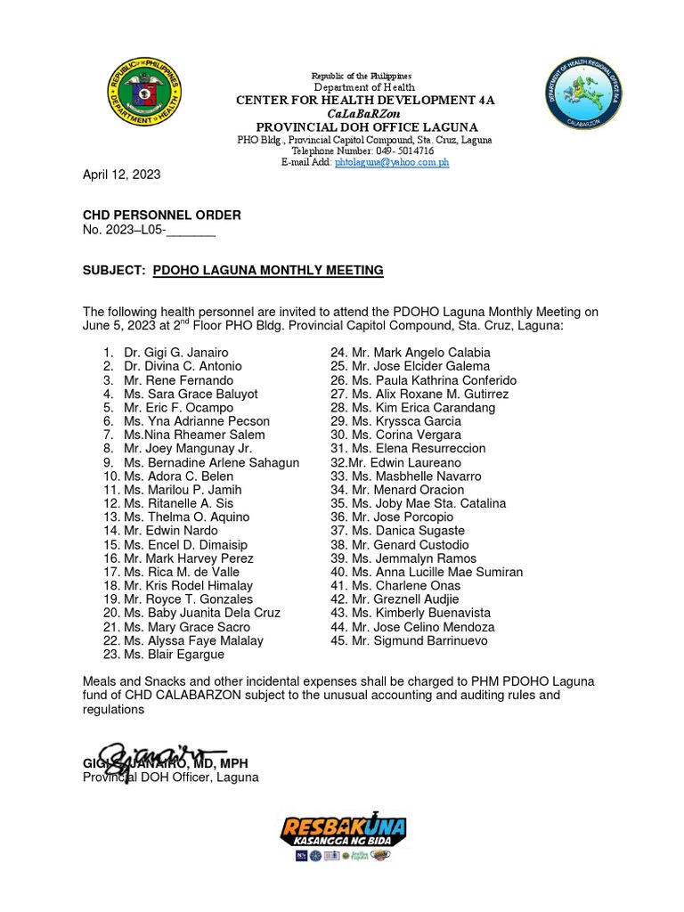 June Meeting Pdf Philippines