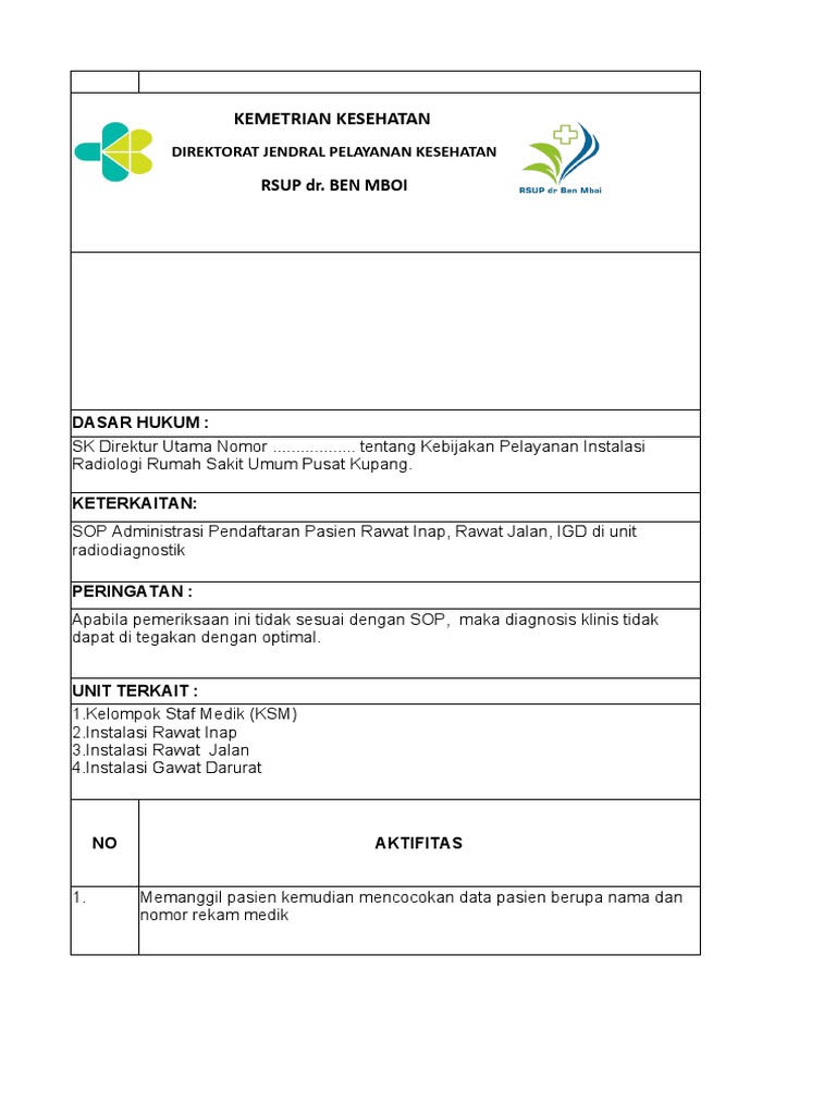 Prosedur Pemeriksaan USG Knee Joint | PDF | Kesehatan Holistik