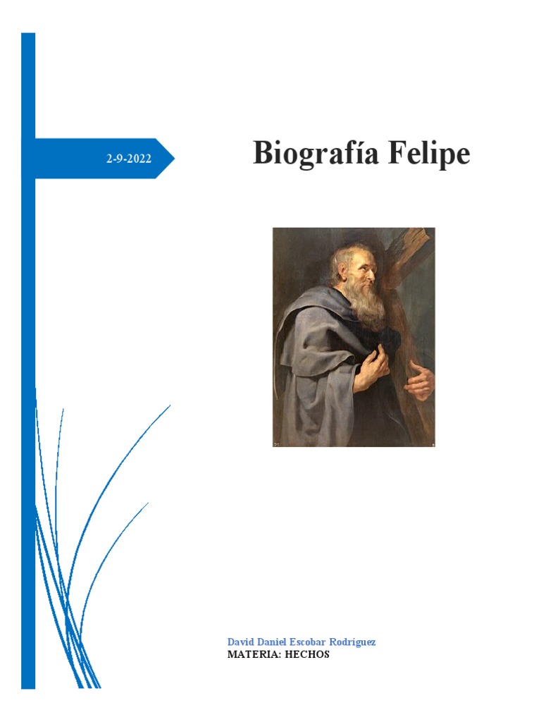 Biografia de Felipe | PDF