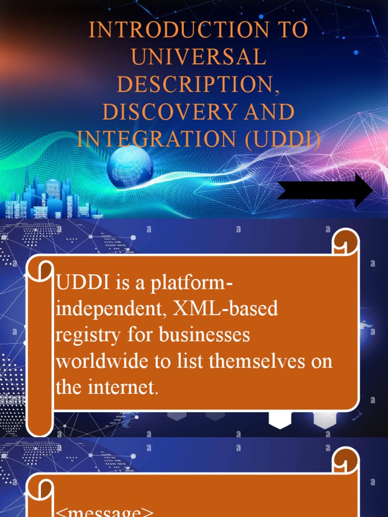 Introduction (UDDI) | PDF | Information Technology Management | Data ...
