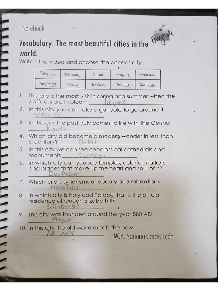 Notebook 2nd Semester | PDF