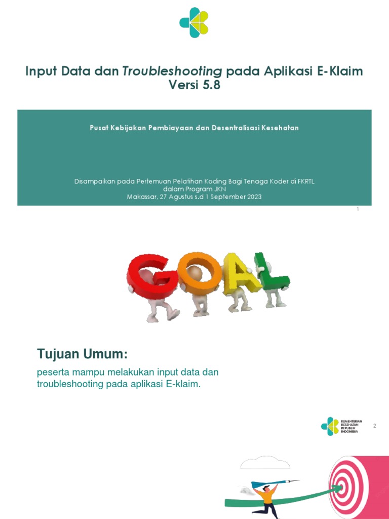 MPI 4 - Input Data Dan Troubleshooting Pada Aplikasi E-Klaim | PDF