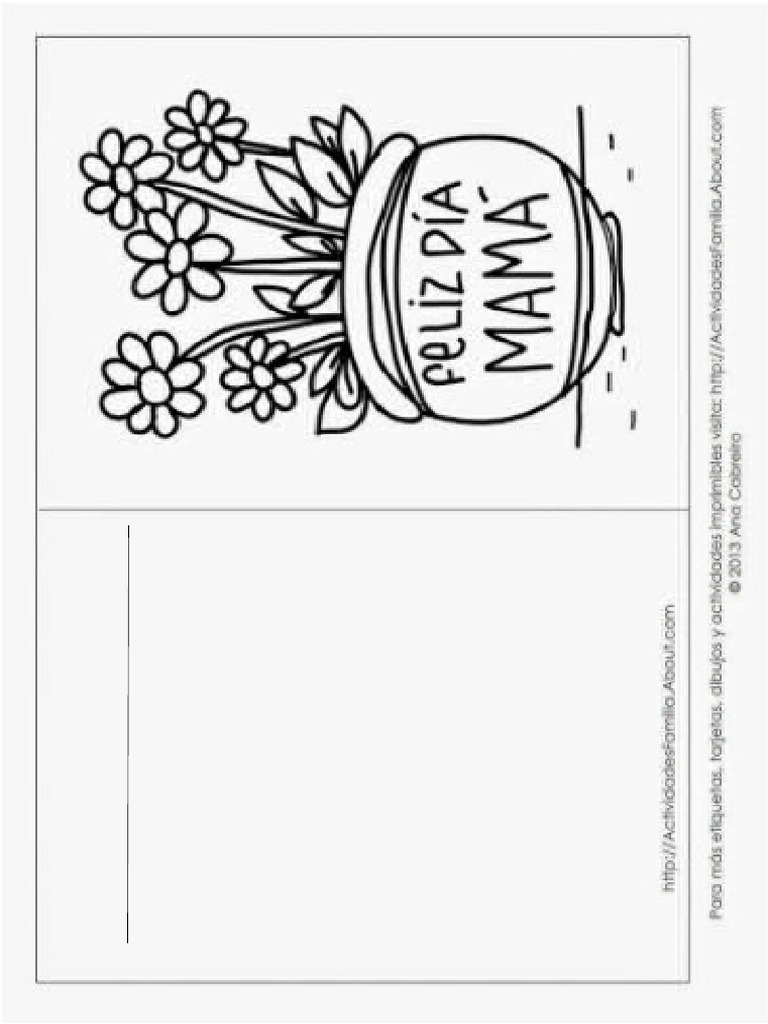 Fichas Dia De La Madre Pdf
