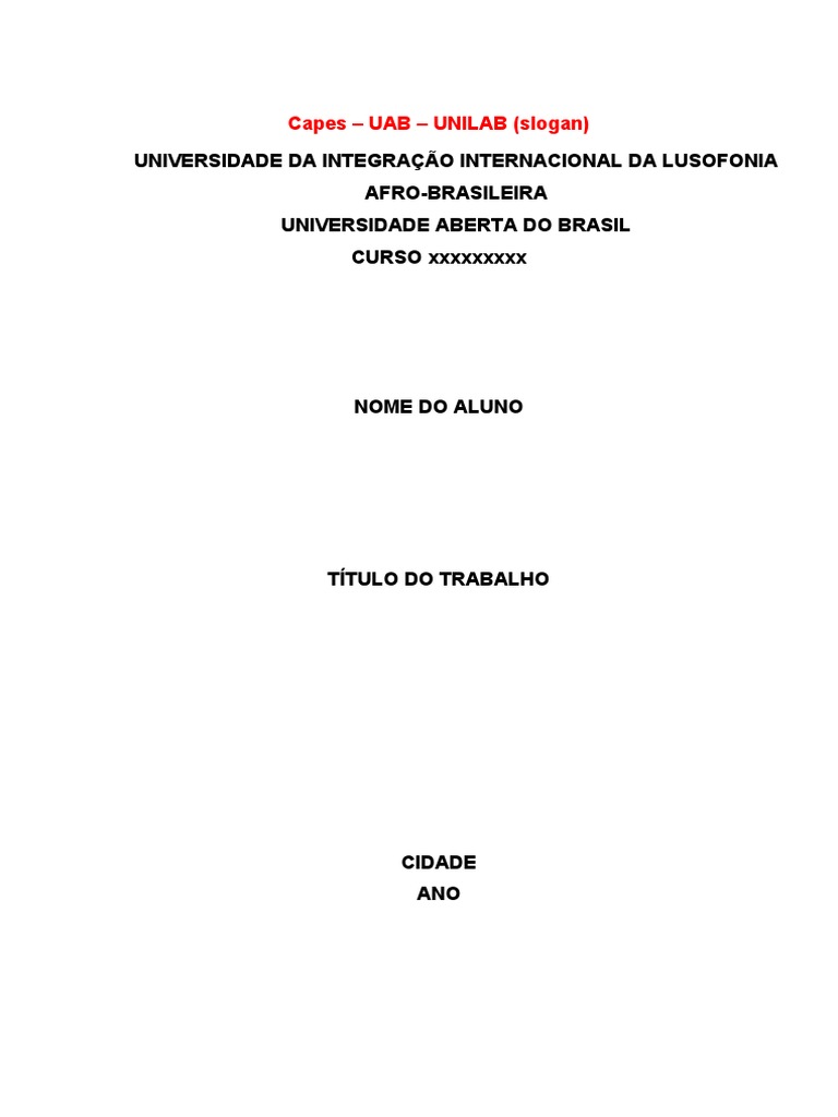 Template para o Artigo - TCC - PARA ADEQUAÇÃO | PDF