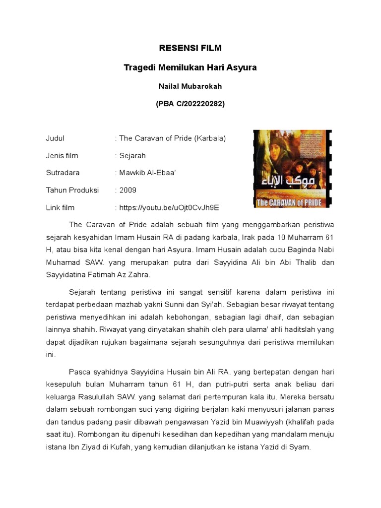 Film Tragedi Karbala: Kesyahidan Husain | PDF