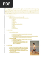 7 Postural Assessment Checklist Form | PDF | Language Arts & Discipline ...