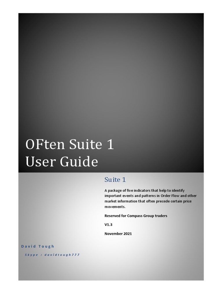 Ninja OFten Suite 1 User Guide v1.3 | PDF | Business | Finance & Money Management