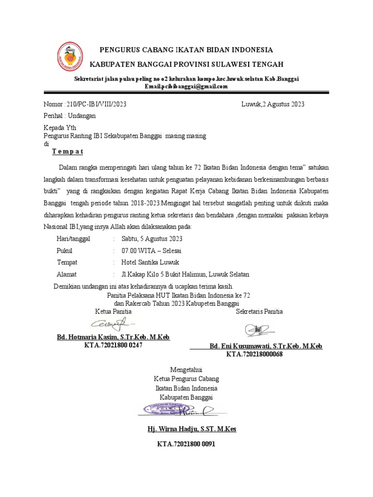 Undangan Ranting | PDF