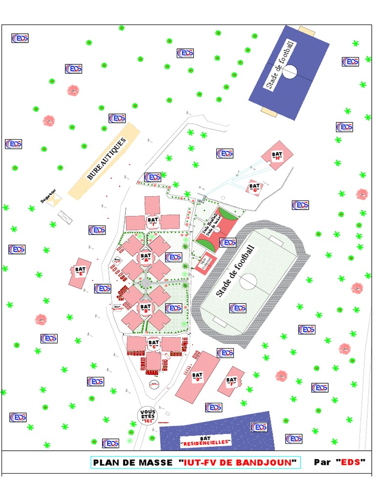 PLAN DE LOCALISATION IUT FV DE BANDJOUN ACTUEL | PDF