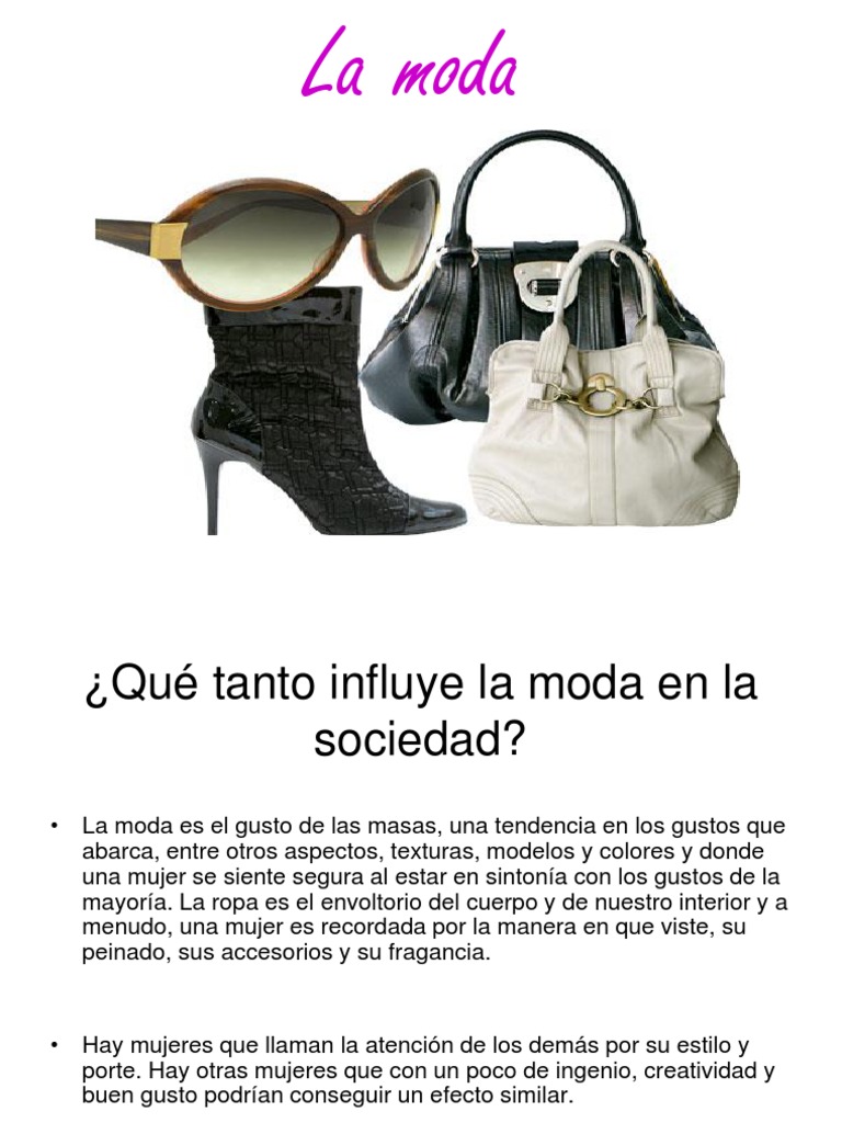 La Moda | PDF | Moda | Ropa