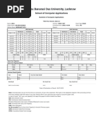 B.tech Marksheet | PDF
