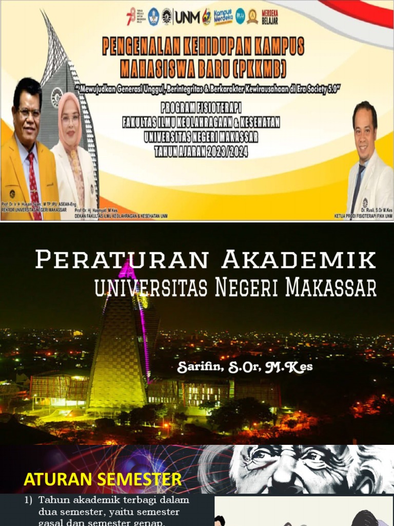 Peraturan Akademik PKKMB 2023 | PDF