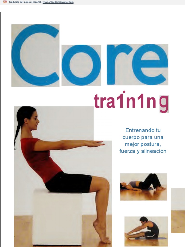 Core Training Traducido | PDF | La columna vertebral | Respiración