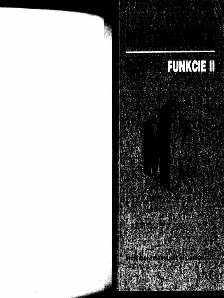 Matematika Pre 2 Rocnik Gymazia Funkcie II | PDF