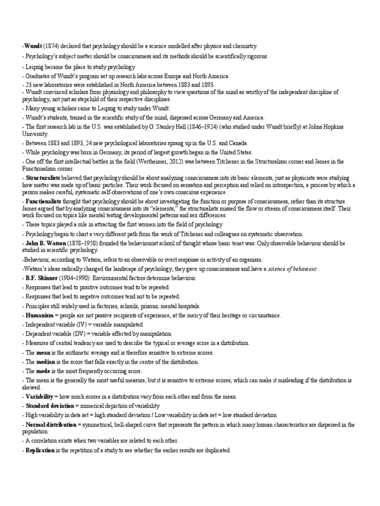 Final Cheat Sheets | PDF | Retina | Perception