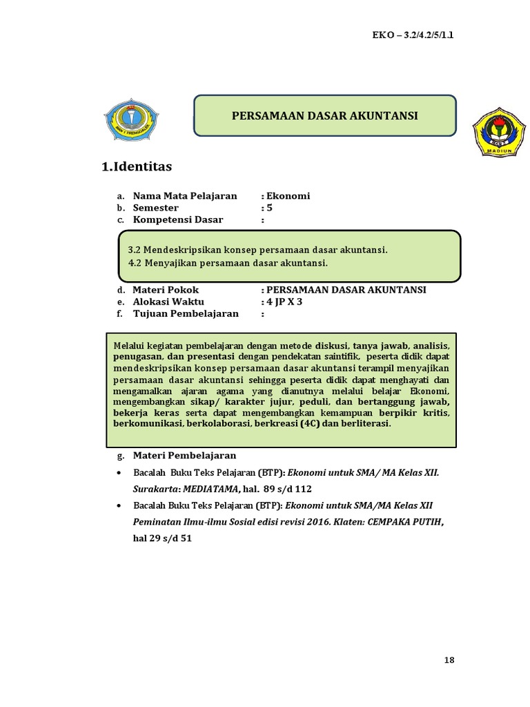 Ukbm Eko Xii KD 3.2 Revisi | PDF | Bisnis