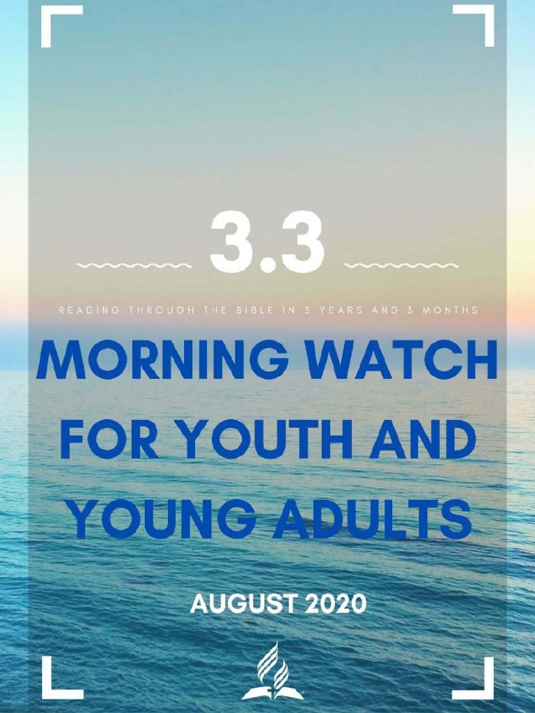 2020 August Morning Watch | PDF | Ecclesiastes | Book Of Proverbs