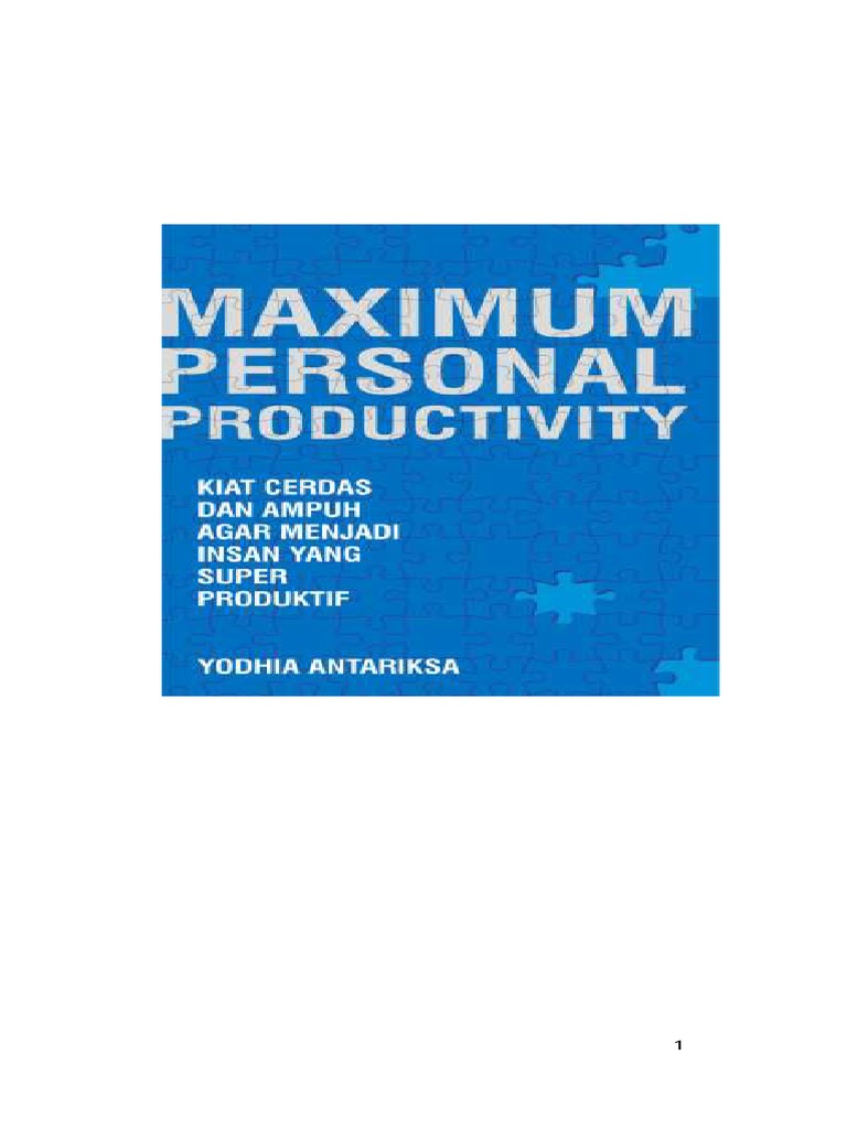 Bonus Ebook Maximum Producivity | PDF