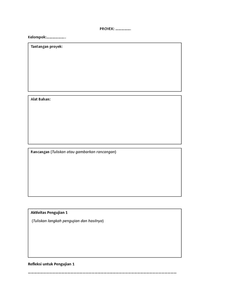 LKPD Proyek Stem | PDF