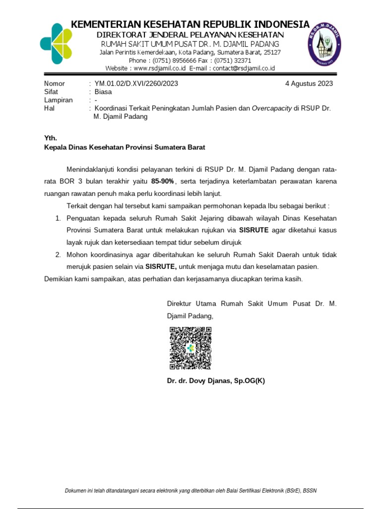 Surat Ke Dinkes | PDF | Pengembangan Diri | Kesehatan Holistik