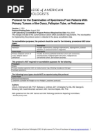 cap 2025 Protocol for the Examination of Resection Specimens from ...