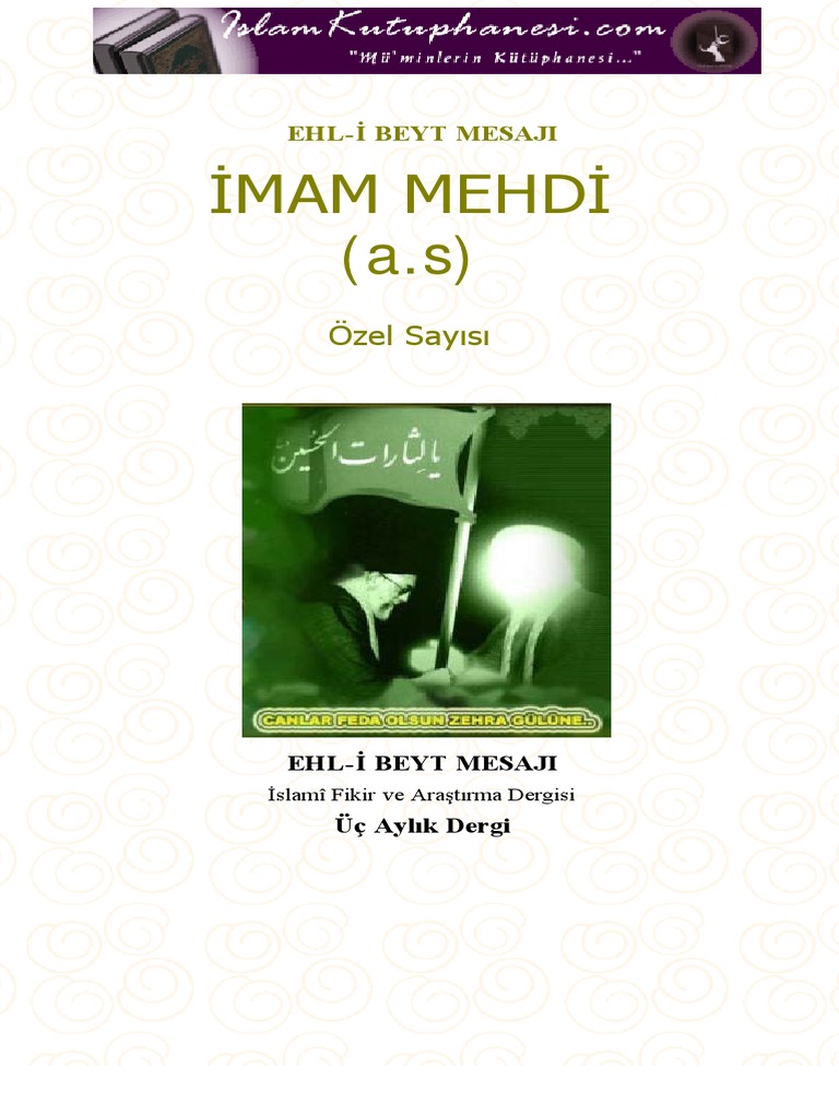 İmam Mehdi Özel Sayısı | PDF
