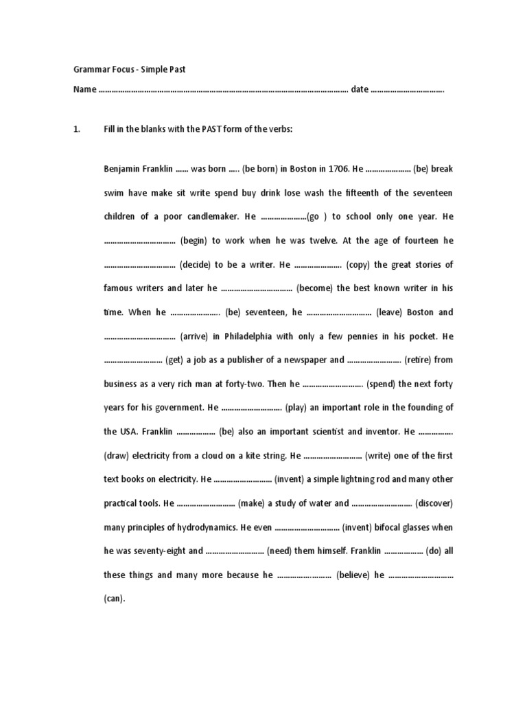 Grammar Workshop 5 | PDF