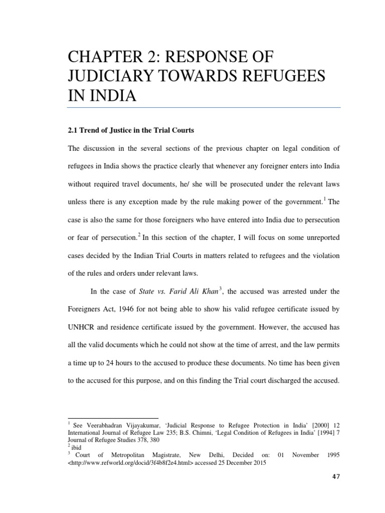 07 - Chapter 2 | PDF | Bail | Refugee