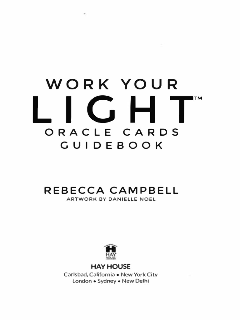 Work Your Light Oracle | PDF