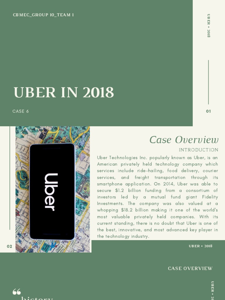 Uber 2018 | PDF | Economies | Business