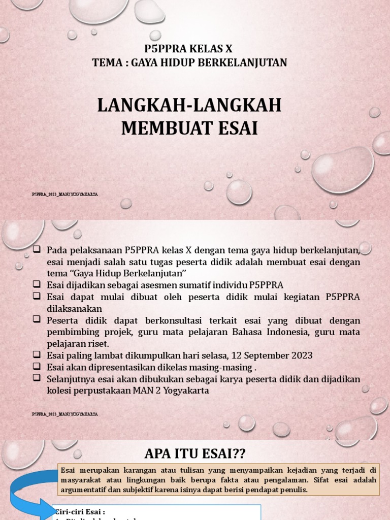 Materi Esai | PDF