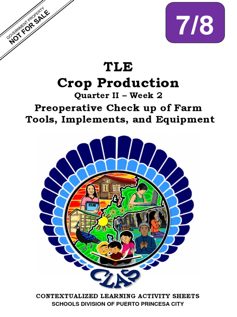TLE - TVL CROP PRODUCTION 78 - q0 - CLAS2 - Preoperative Check Up of ...