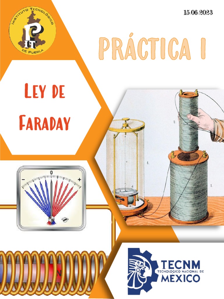 Equipo-5 - Práctica I - Ley de Faraday | PDF | Inducción electromagnética | Inductor